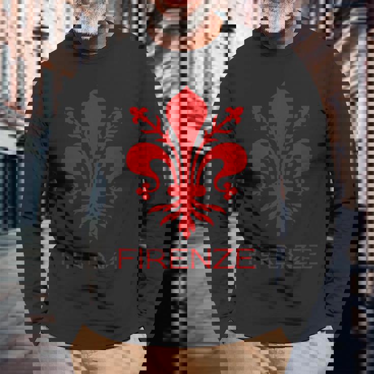 Bandera De Florencia Italia Toscana Firenze Emblema Brazos Camiseta de ...