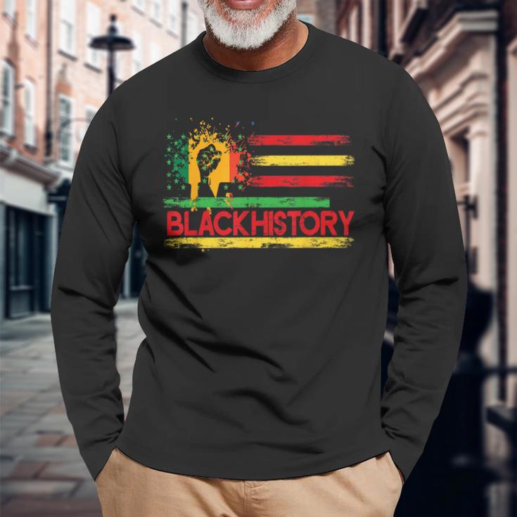 Black History Month Pride African American Black History Long Sleeve T ...