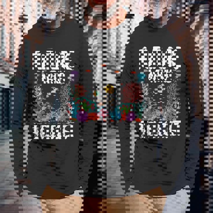 Future Marine Biologist Cute Costume Kid Child Adult Long Sleeve T ...