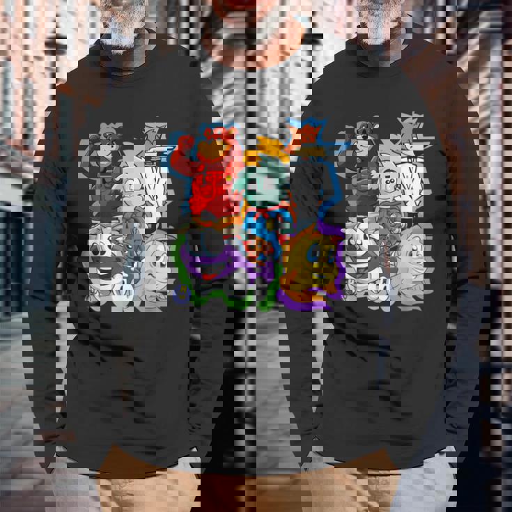 Humongous Entertainment Humongous All-Stars Long Sleeve T-Shirt - Monsterry