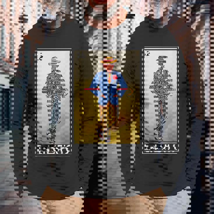 Mexican Lottery Cards Lotto Mexicana Bingo Loto El Negrito Long Sleeve ...