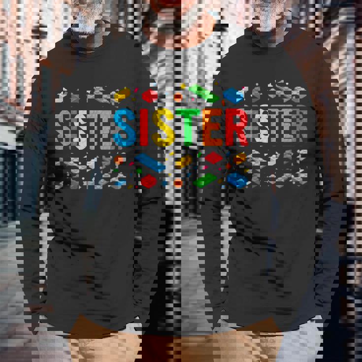 Sister Master Builder Building Bricks Blocks Family Matching Long ...