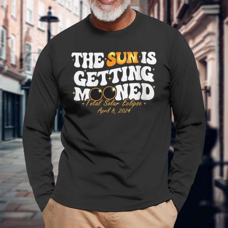The Sun Is Getting Mooned Total Solar Eclipse Chase 2024 Long Sleeve T ...