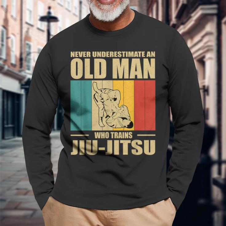 Never Underestimate An Old Man Bjj Brazilian Jiu Jitsu Sport Long ...