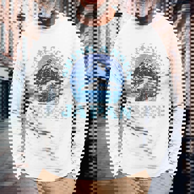 Shinkansen Japanese Bullet Train Japan Mt Fuji Kanji Long Sleeve T ...