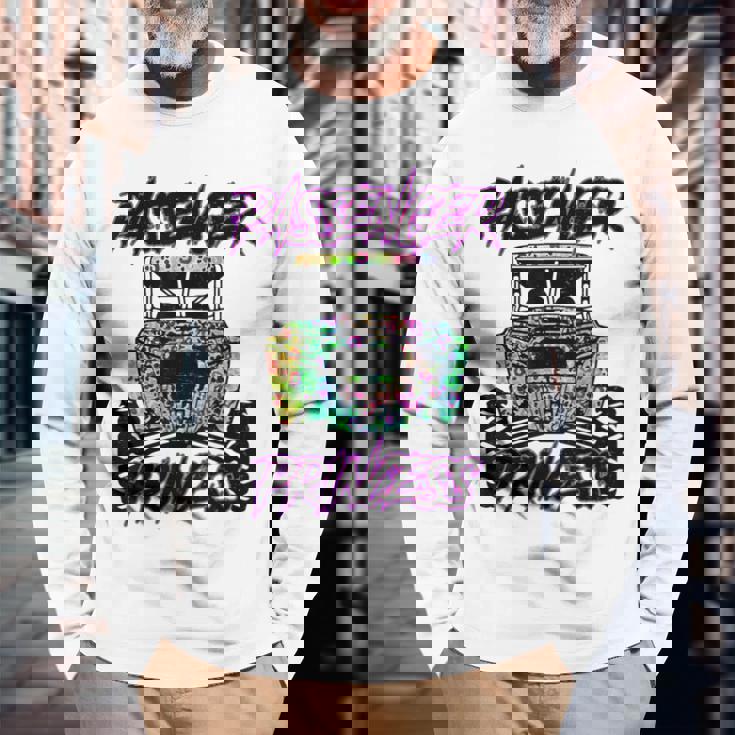 Sxs Utv Passenger Princess Off-Road Adventure Enthusiast Long Sleeve T ...