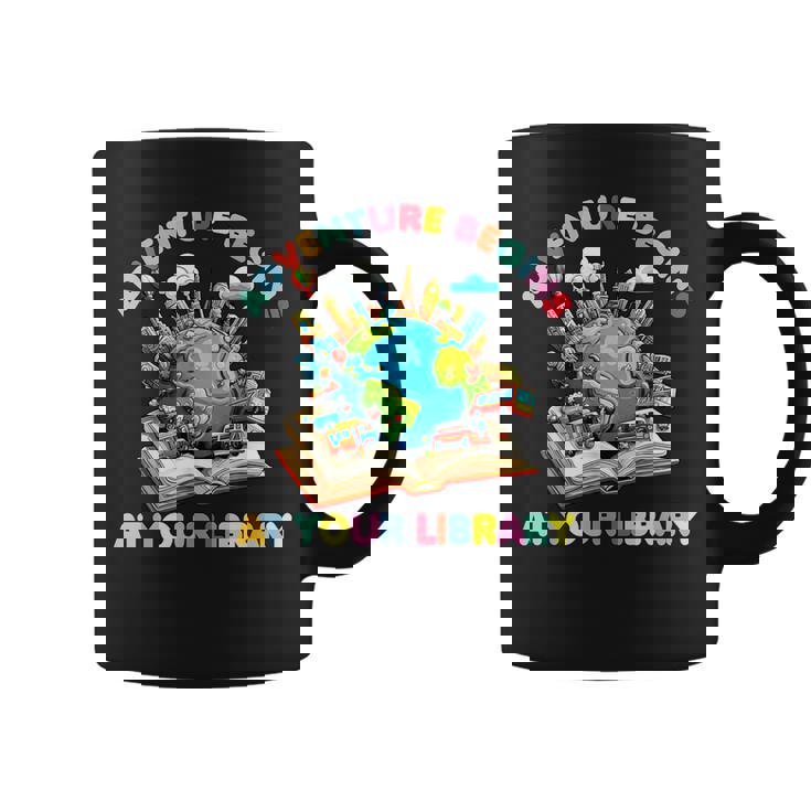 Adventure Begins At Your Library Summer Reading 2024 Earth T-Shirt | Mazezy