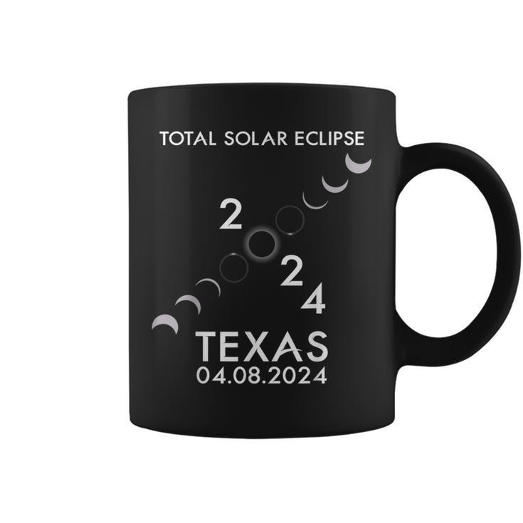 America Totality 040824 Total Solar Eclipse 2024 Texas Coffee Mug ...