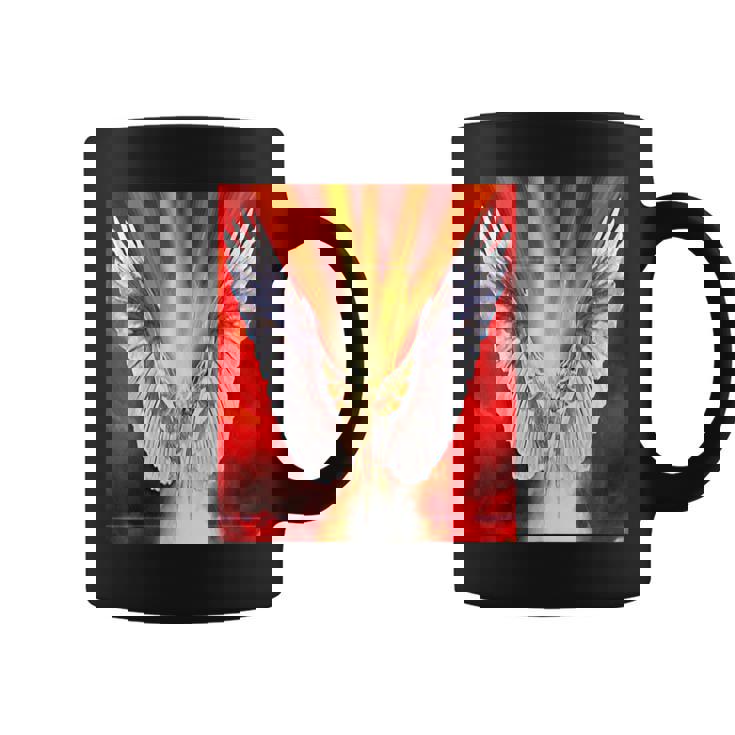 Archangel Michael Angels Wings Christian Saint Warrior Coffee Mug ...