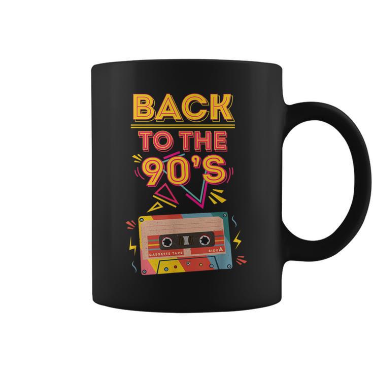 Back To The 90S Fashion Outfit Cassette Costume Attire 90S Coffee Mug ...