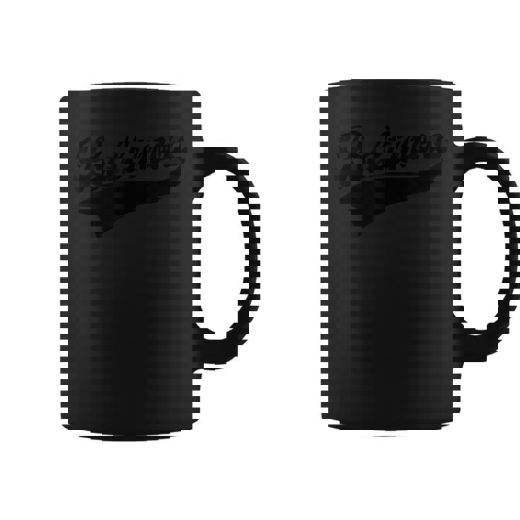 Baltimore Throwback Classic Coffee Mug | Mazezy