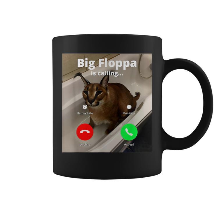 Bañera Big Floppa Está Llamando A Mi Amado Caracal Cat Meme Taza de ...