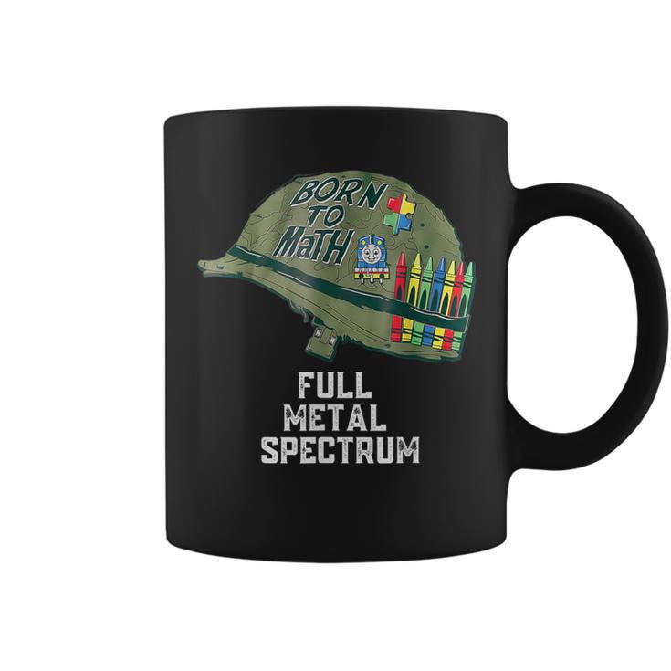 Born To Math Full Metal Spectrum Coffee Mug | Mazezy