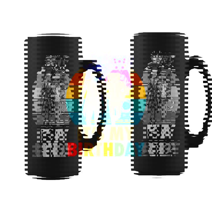 Cameraman Speakerman Tvman Meme Video Game Coffee Mug | Seseable UK