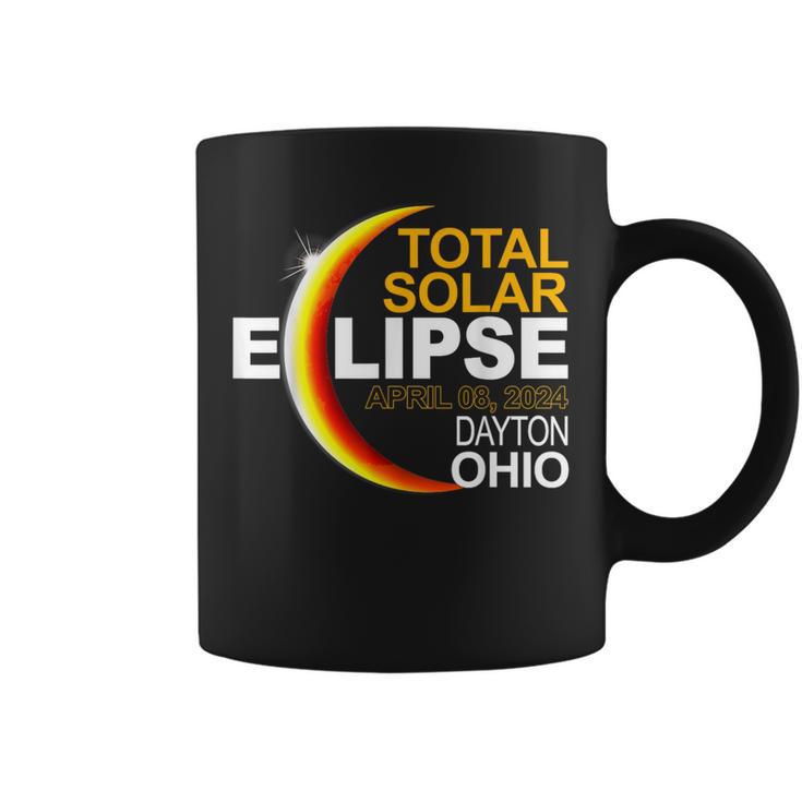 Dayton Ohio Total Solar Eclipse April 8 2024 Coffee Mug | Mazezy