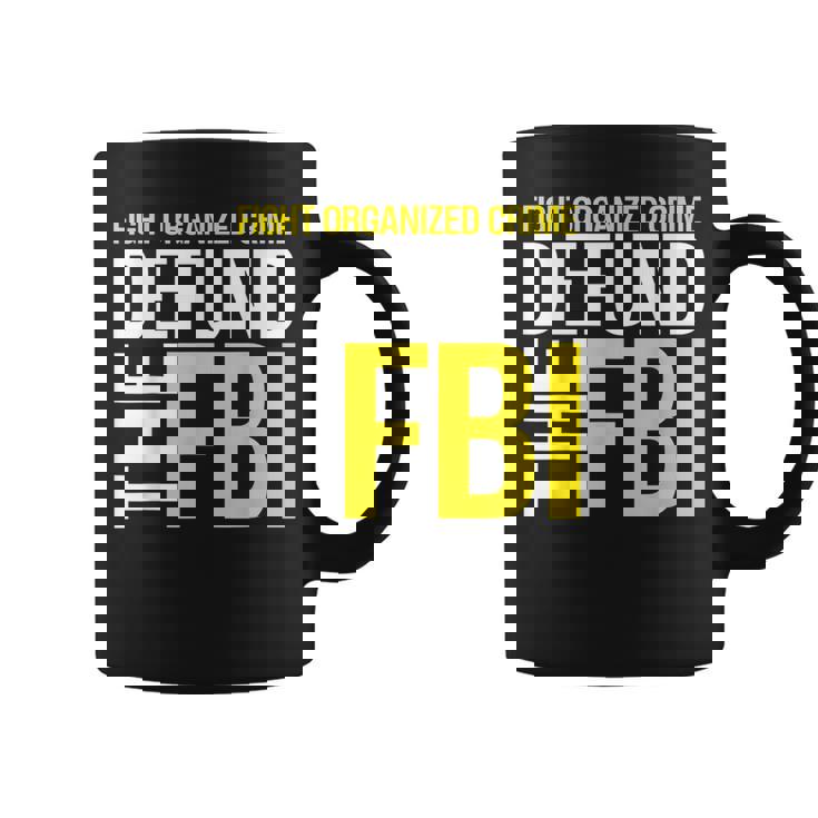Defund The Fbi Federal Bureau Anti Fbi Corruption Coffee Mug - Monsterry