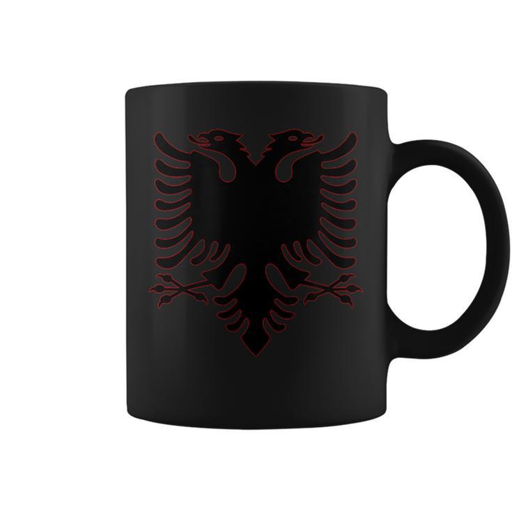 Drapeau Albanie Albanian Flag Flamuri Shqiperia Homme Tasse | Cadeauxyz