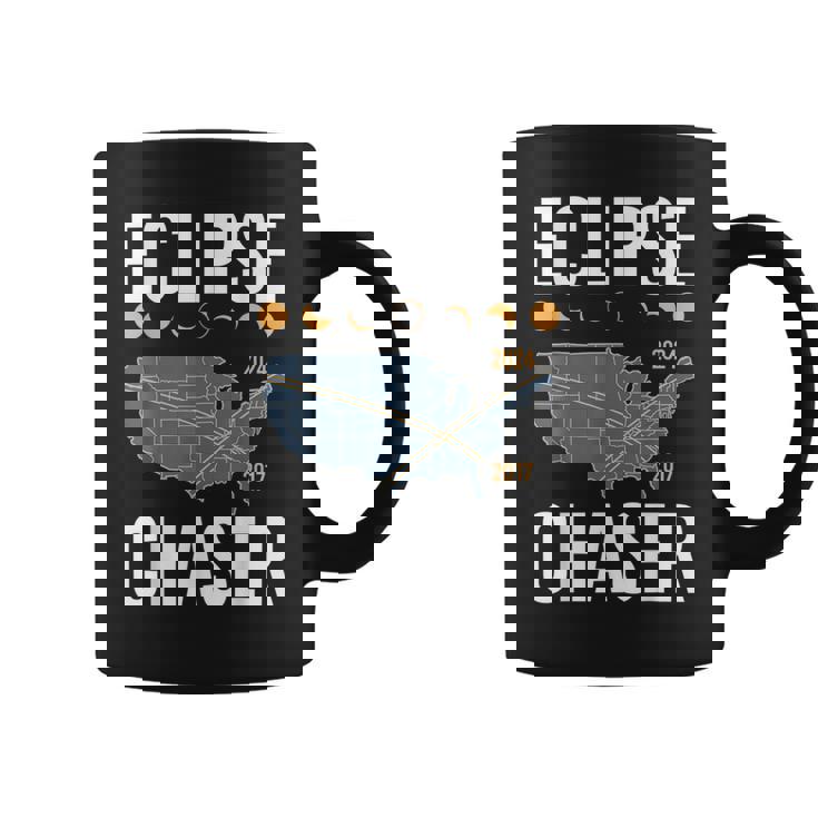 Eclipse Chaser Solar Eclipse 2024 Twice In A Lifetime Coffee Mug - Seseable