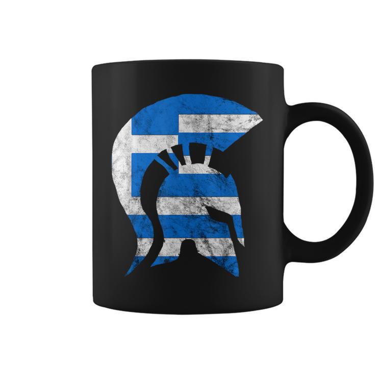 Greek Sparta Soldier Greece Spartan Gladiator Helmet Warrior Coffee Mug ...