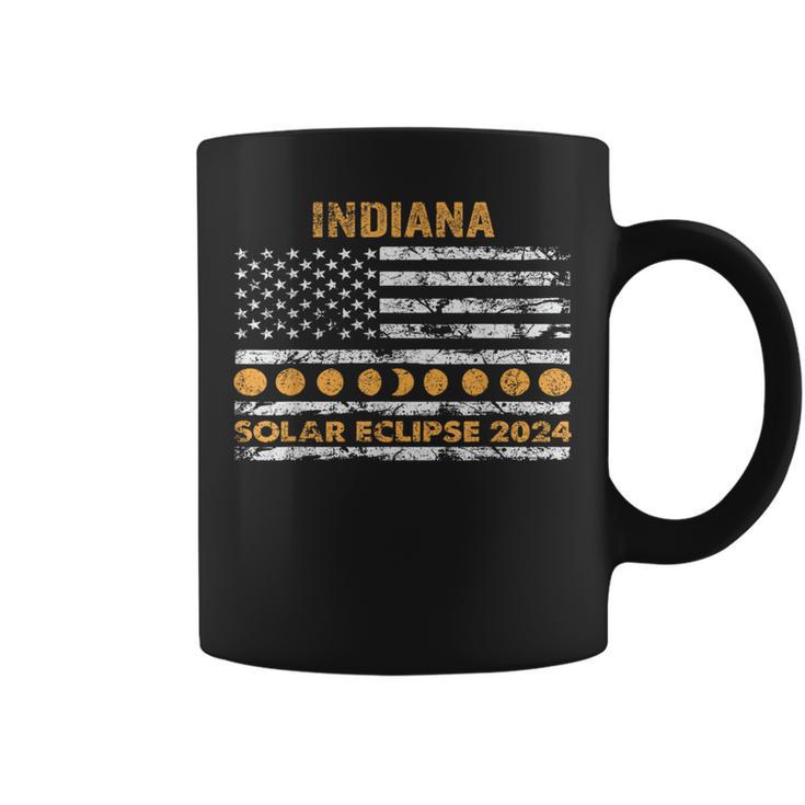 Indiana Total Solar Eclipse April 8 2024 Path The Eclipse Coffee Mug ...