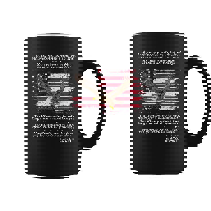 Isaiah 4031 Holy Bible Verse Scripture Coffee Mug - Monsterry