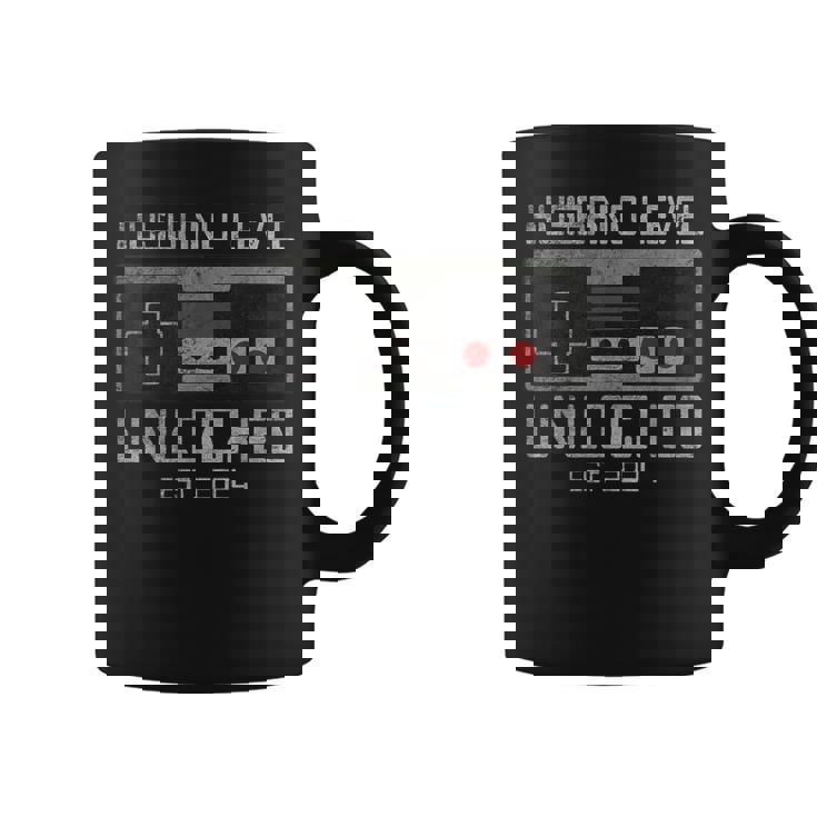 Leveling Up To Husband 2024 Leveled Up Bachelor Party Gamer Coffee Mug ...