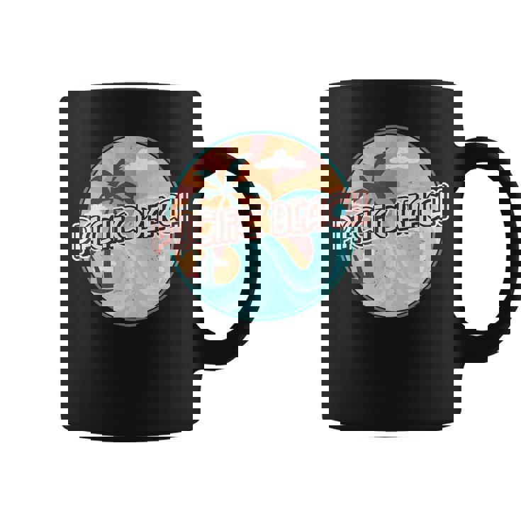 Pacific Beach San Diego California Ocean Waves Coffee Mug - Monsterry