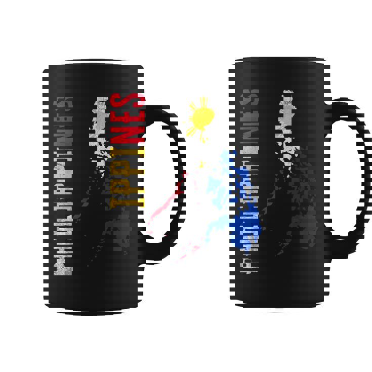 Philippines Flag Proud Filipino Souvenir Philippines Holiday Coffee Mug ...