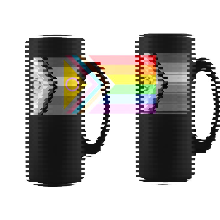 Progressive Pride Flag Intersex Inclusive Lgbtqia Equality Coffee Mug ...