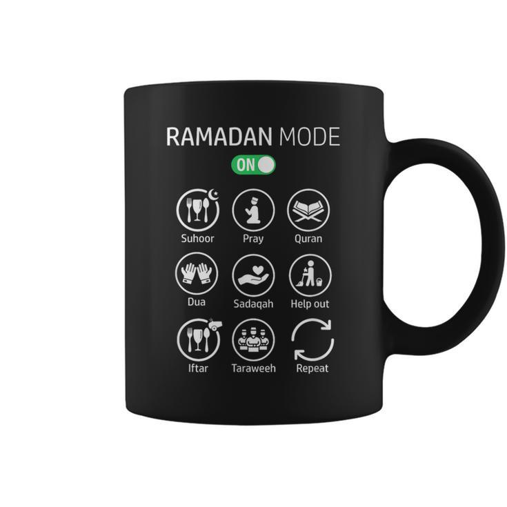 Ramadan Kareem Mubarak Islamic Ramadan Fasting Mode On Coffee Mug ...