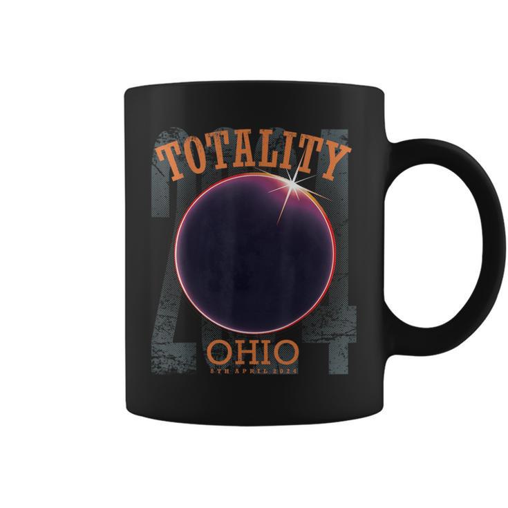 Solar Eclipse 2024 Ohio Total Eclipse North America Graphic Coffee Mug ...