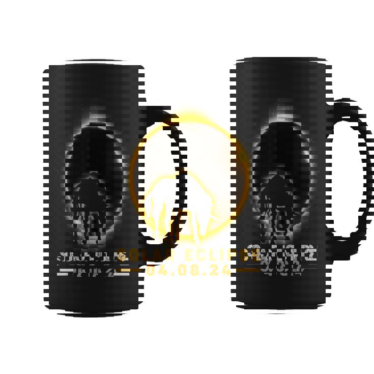 Solar Eclipse 2024 Total 04082024 Unicorn Coffee Mug | Mazezy