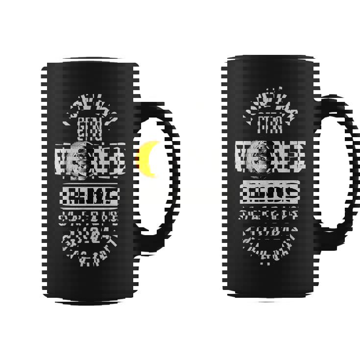 I Survived Getting Mooned In Illinois 2024 Solar Eclipse Coffee Mug ...