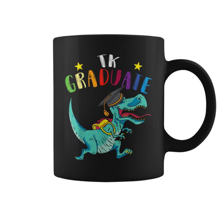 T-Rex Dinosaur Tk Graduate Tk Graduation Transitional Kinder Coffee Mug ...