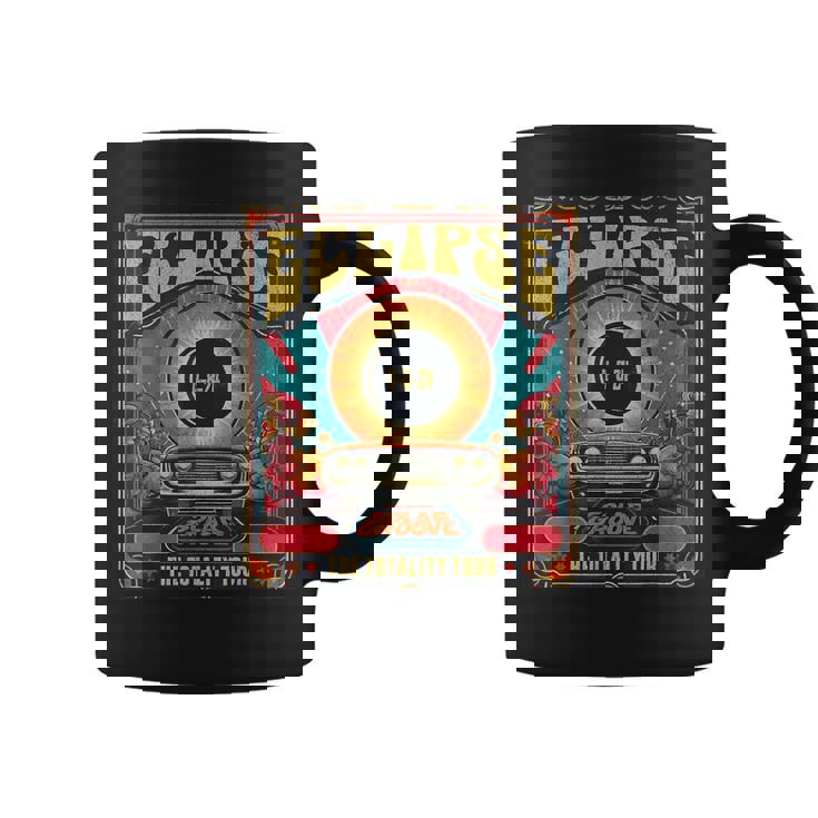Total Solar Eclipse 2024 North America Tour State Totality Coffee Mug ...