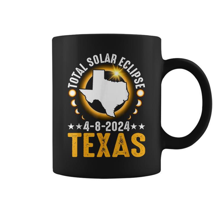 Total Solar Eclipse 2024 Texas April 8 America Totality Coffee Mug | Mazezy