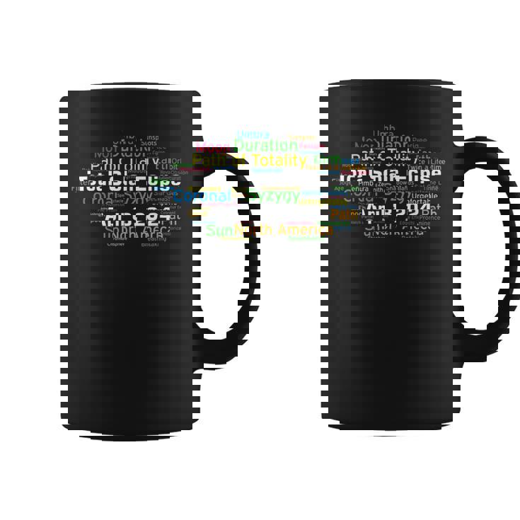 Total Solar Eclipse 2024 Word Cloud Vocabulary Words Sweatshirt | Mazezy