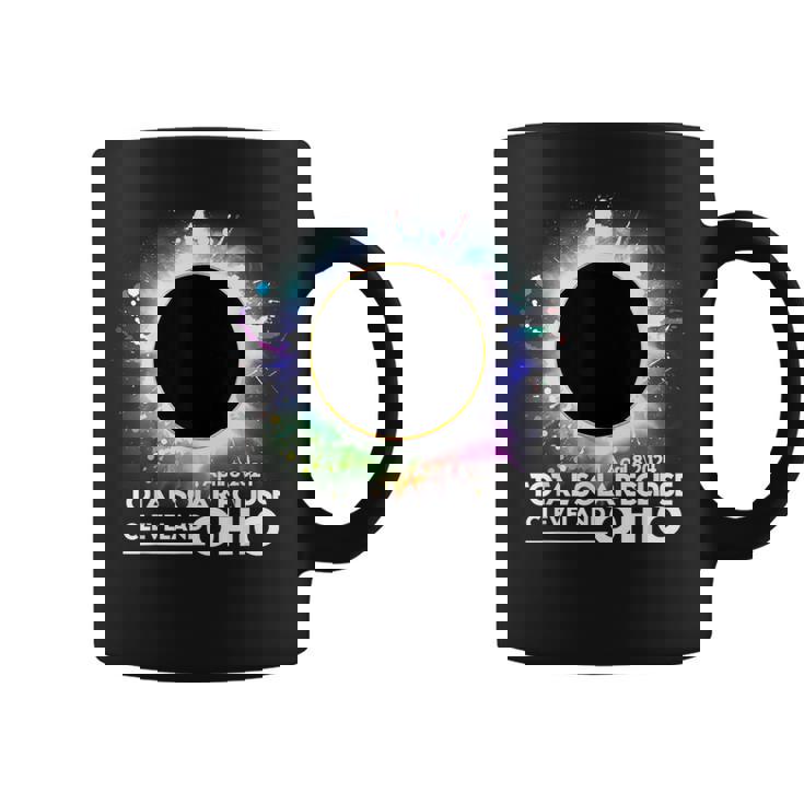 Total Solar Eclipse Cleveland Ohio April 8 2024 Totality Coffee Mug ... Total Solar Eclipse Cleveland Ohio April 8 2024 Totality Coffee Mug ...