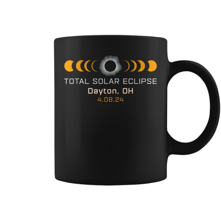 Totality Path 2024 Dayton Oh Ohio Total Eclipse Coffee Mug | Mazezy