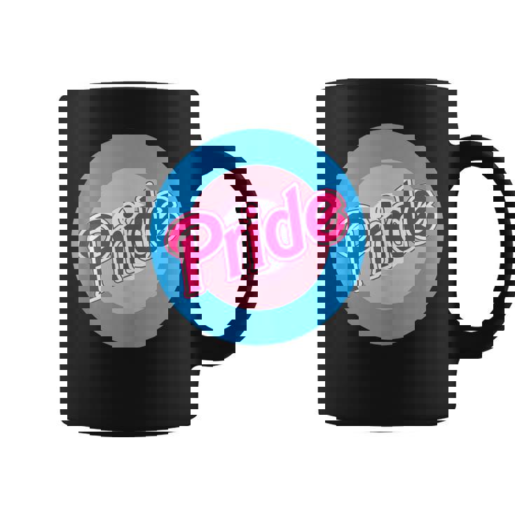 Trans Pride Flag Mod Target Coffee Mug - Monsterry