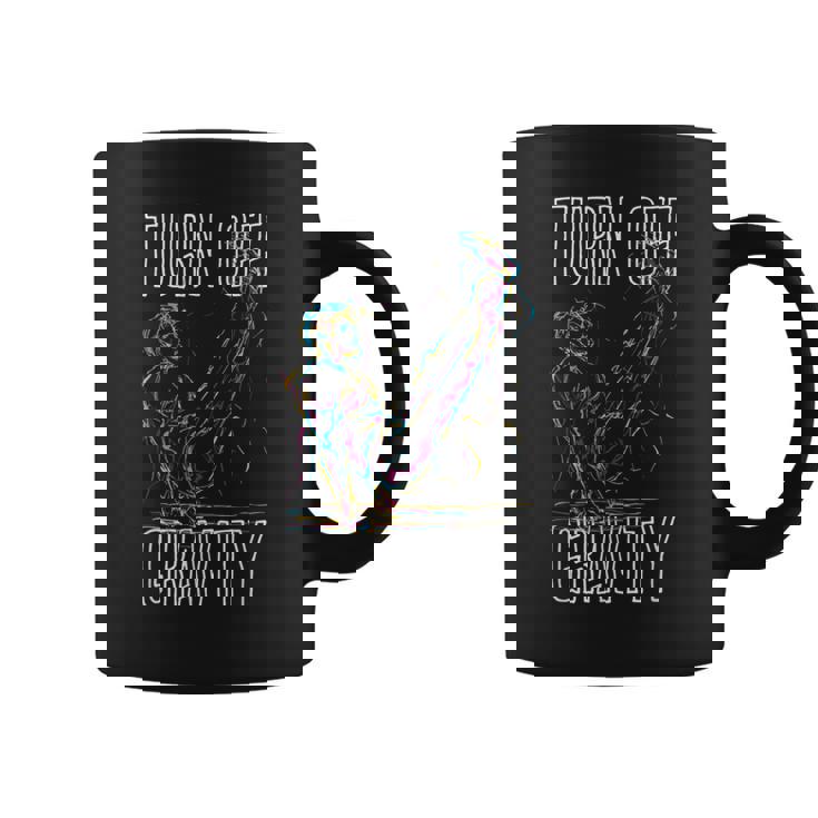 Turn Off Gravity Calisthenics Workout Zero Gravity Coffee Mug - Monsterry