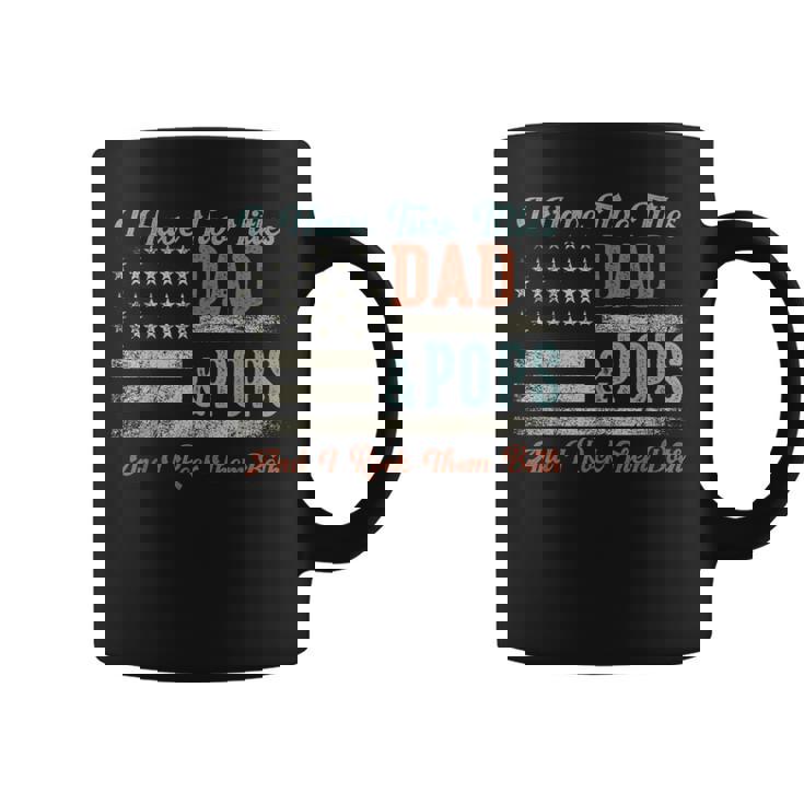 I Have Two Titles Dad & Pops I Rock Them Both Pops Coffee Mug | Mazezy