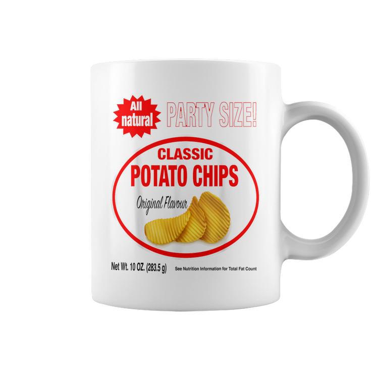 Original Flavor Classic Bag Of Potato Chips Costume Coffee Mug - Monsterry