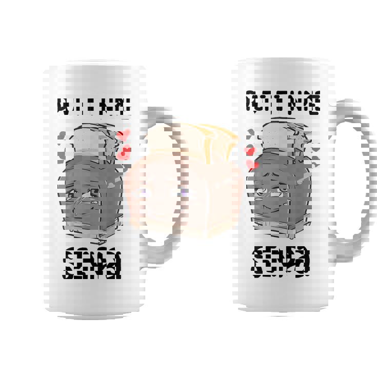 Otaku Ahegao Ecchi Etchi Hentai Lewd Senpai Waifu Grille-Pain Tasse | Cadeauxyz