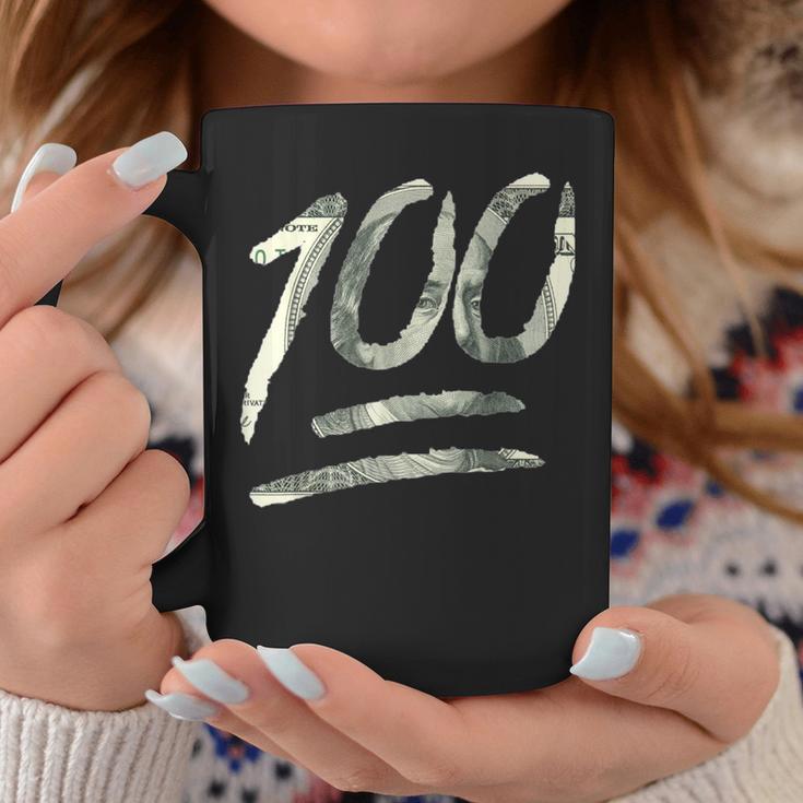100 Dollar Bill Keep It One Hundred Coffee Mug - Monsterry AU