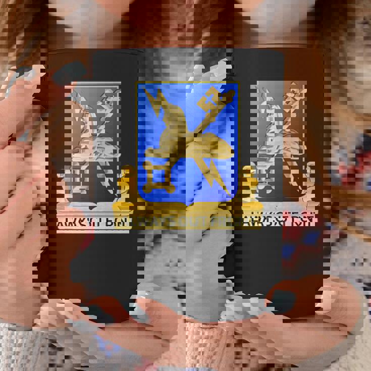 Army Military Intelligence Corps Regiment Insignia Coffee Mug - Monsterry