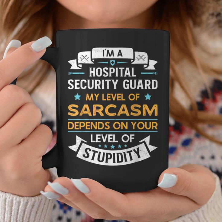 Best Hospital Security Guard Watchman Security Guard Dad Coffee Mug ...