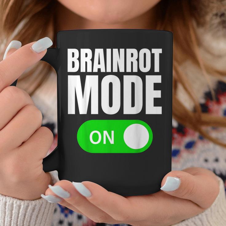 Brainrot On Meme Social Media Coffee Mug - Monsterry