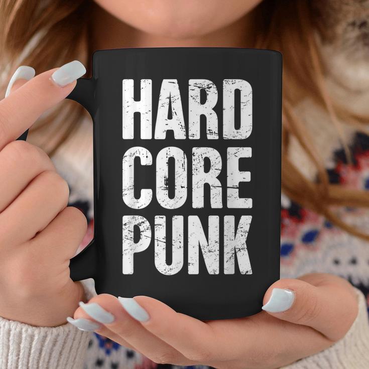 Distressed Punk Rock Band & Hardcore Punk Rock Coffee Mug - Monsterry