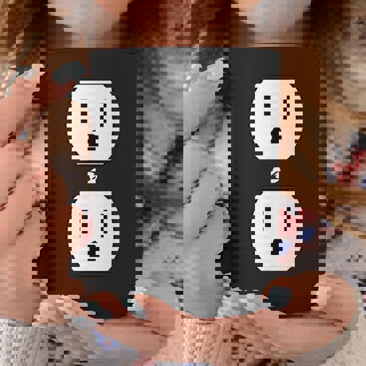 Electrical Plug Costume Wall Socket Costume Coffee Mug - Monsterry